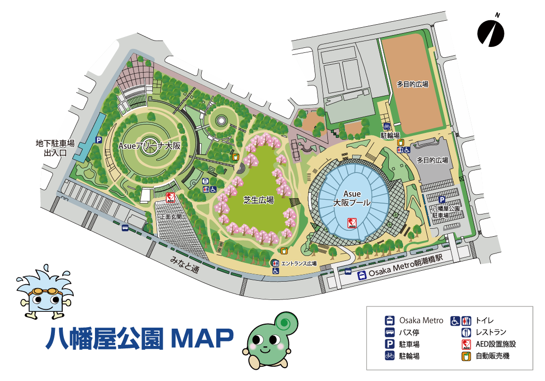 USJからAsueアリーナ大阪(大阪市中央体育館)へ行きたい！電車での行き方と所要時間をご紹介！